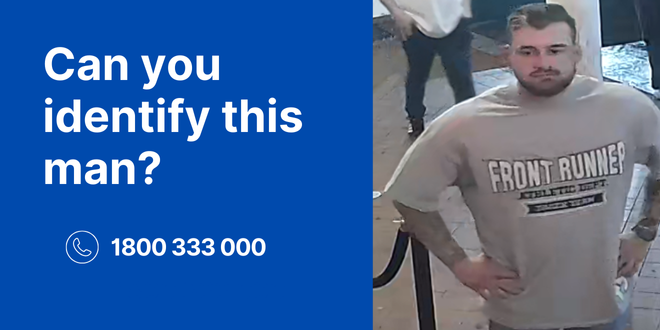 Police seek identity of man accused of City assault | ACT Policing