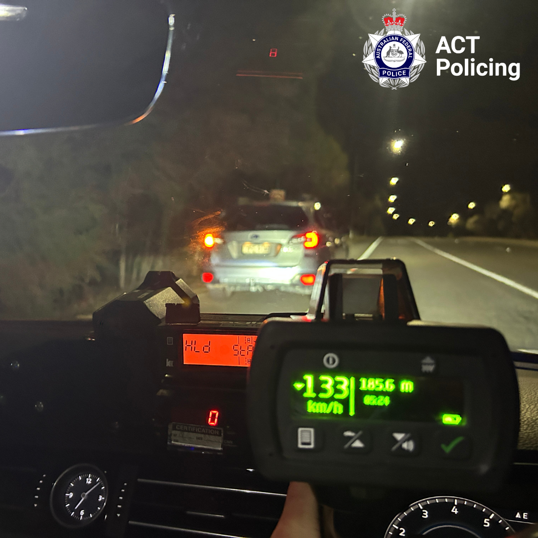 Charges laid and licence suspended after dangerous driving incidents | ACT Policing