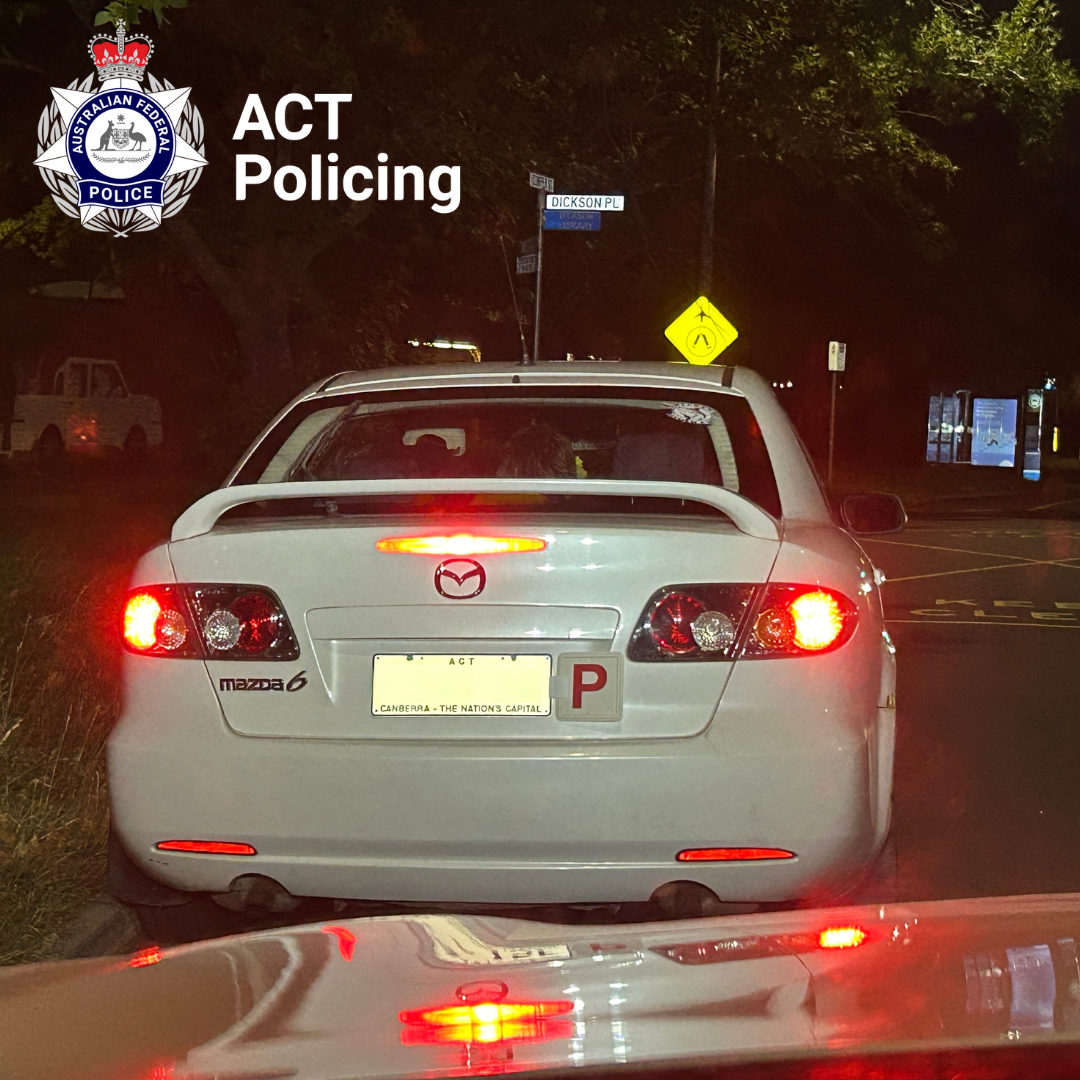 Speeding provisional driver suspended | ACT Policing